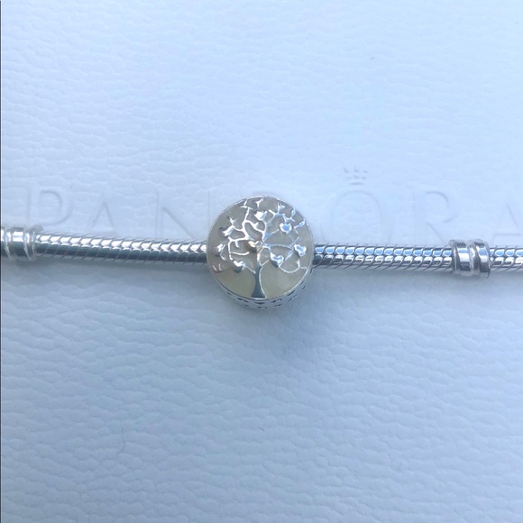 Pandora | Jewelry | Authentic Pandora 2 Tone Tree Of Life Charm | Poshmark